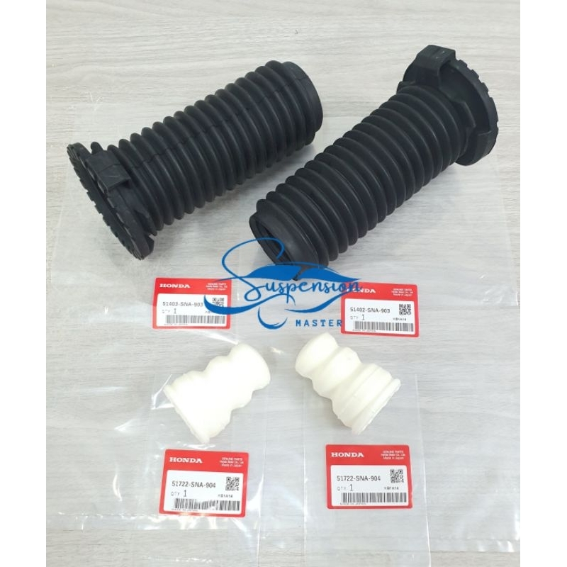 4 IN 1 SET -FRONT ABSORBER COVER/DAMPER BUSH - HONDA CIVIC SNA FD FD1 ...