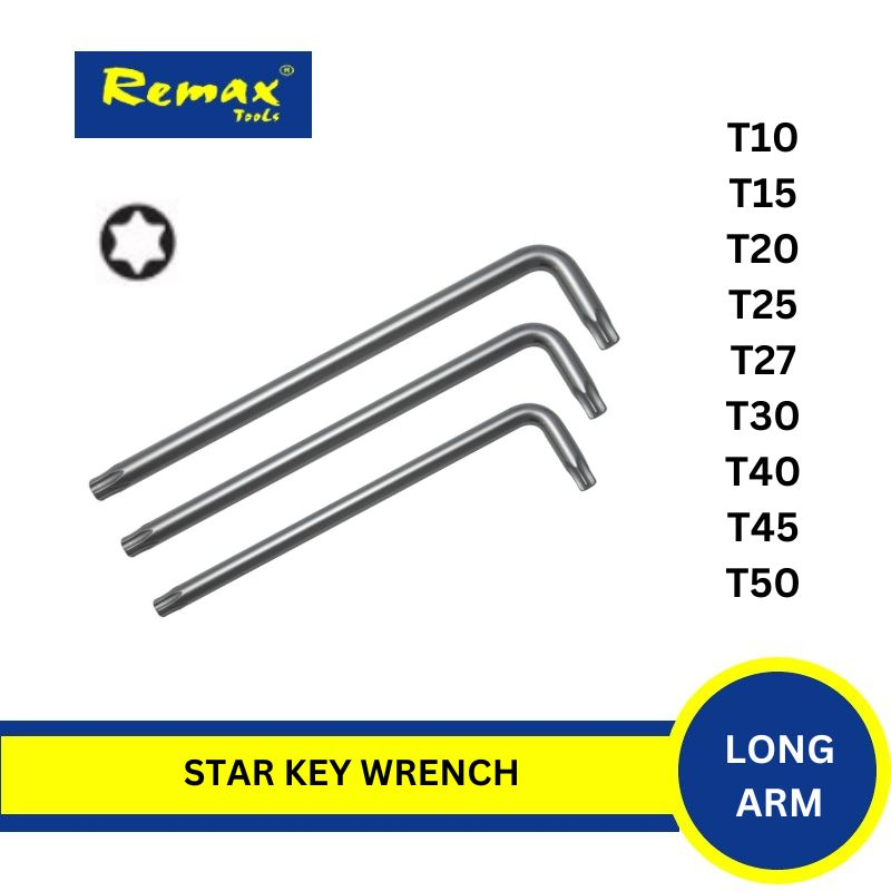 REMAX STAR KEY WRENCH LONG ARM S2+SATIN | Shopee Philippines