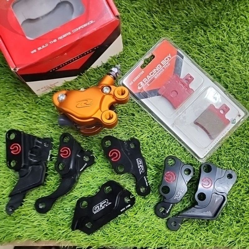 RCB Racing Boy 2Pot Racing Brake Caliper Yamaha Lc135 | Shopee Philippines