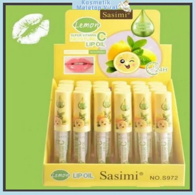 SASIMI LEMON SUPER VITAMIN C MOISTURE LIP OIL | Shopee Philippines