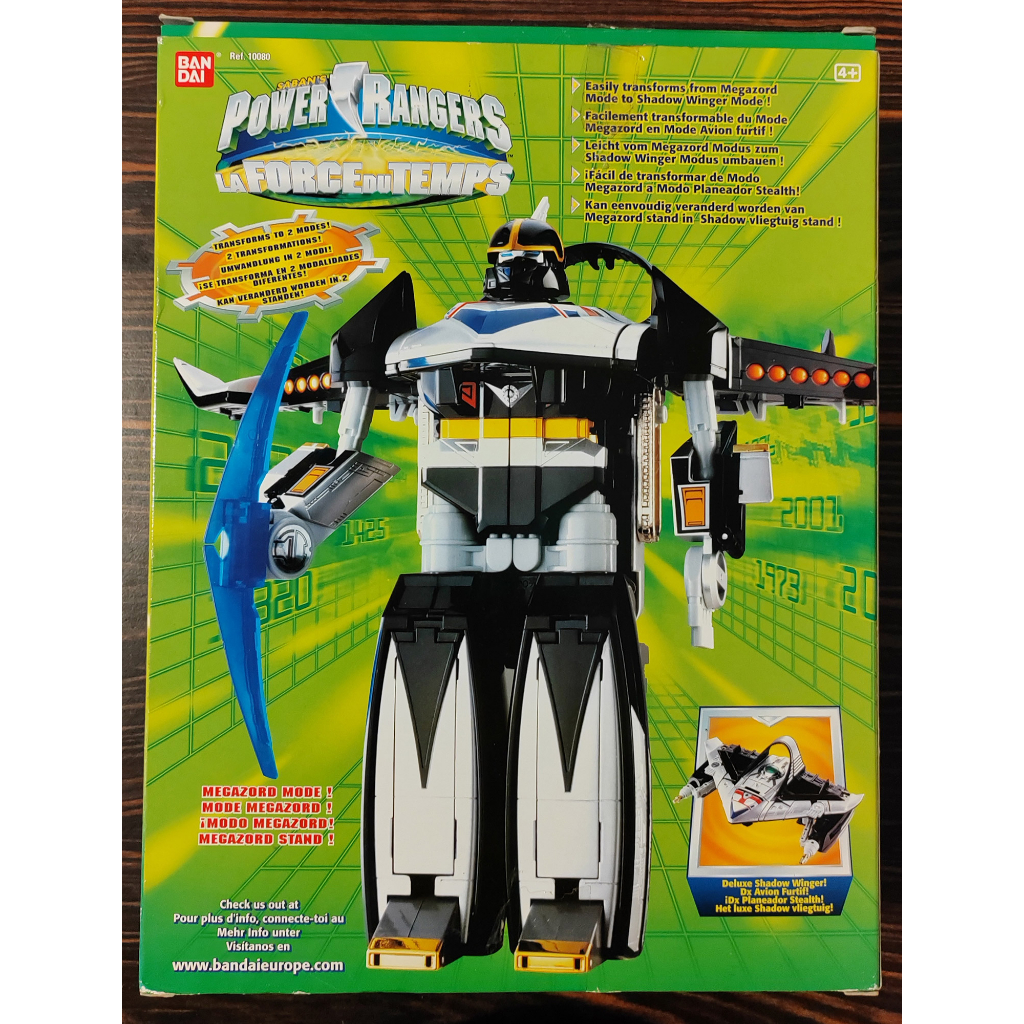 Bandai DX Sentai Power Rangers Timeranger Time Shadow Robo Time Force ...