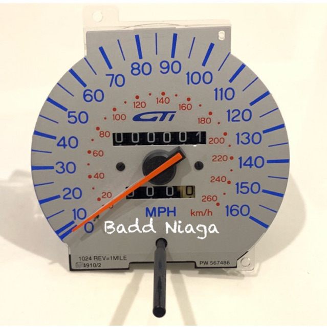 Proton Satria GTI Speedometer UK Spec | Shopee Philippines