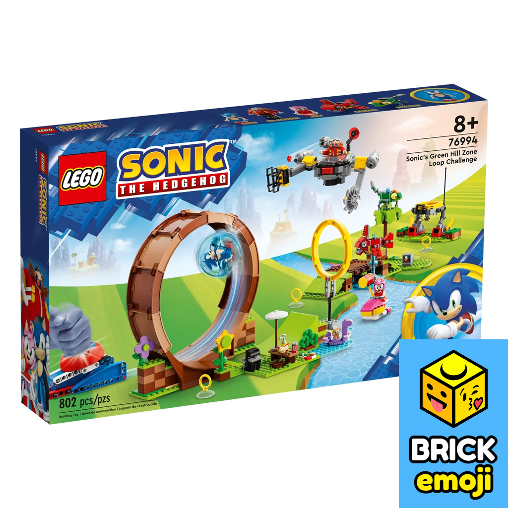 LEGO 76994 Sonic the Hedgehog Sonic’s Green Hill Zone Loop Challenge ...