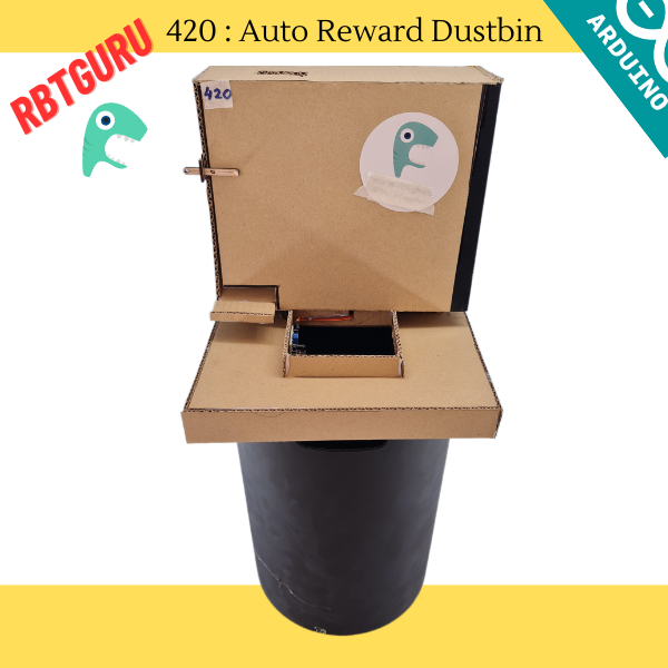 Automatic Reward Dustbin kit for Educational stem project Projek RBT ...