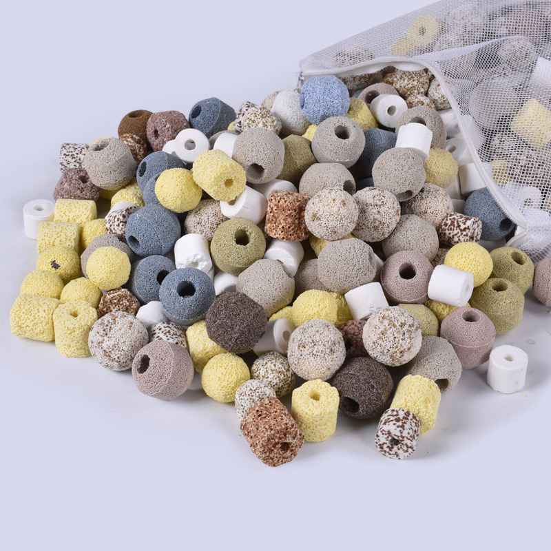 Aquarium 10 in 1 Highly Mixed Filter Medai Material (Free mesh bag ...