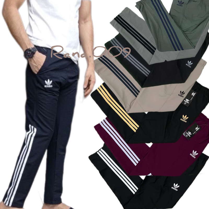 Adidas Tracksuit Seluar Slim Fit Track Bottoms Pants Joggers | Shopee ...