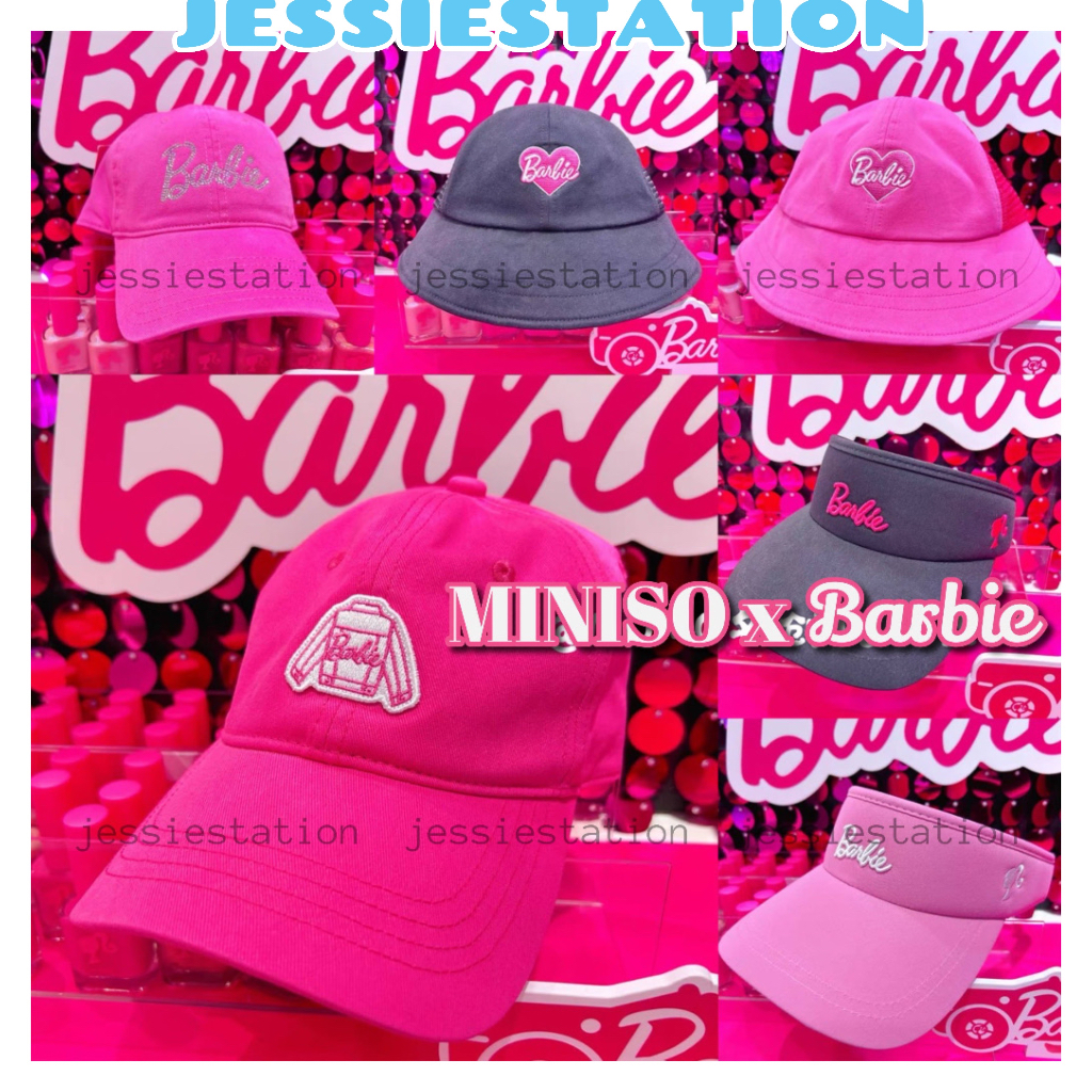 / MINISO x Barbie Cap Pink | Shopee Philippines