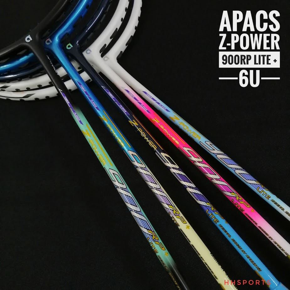 APACS Racket Z-POWER 900RP+ LITE 6U ( Free Stringing+Grip ) | Shopee ...