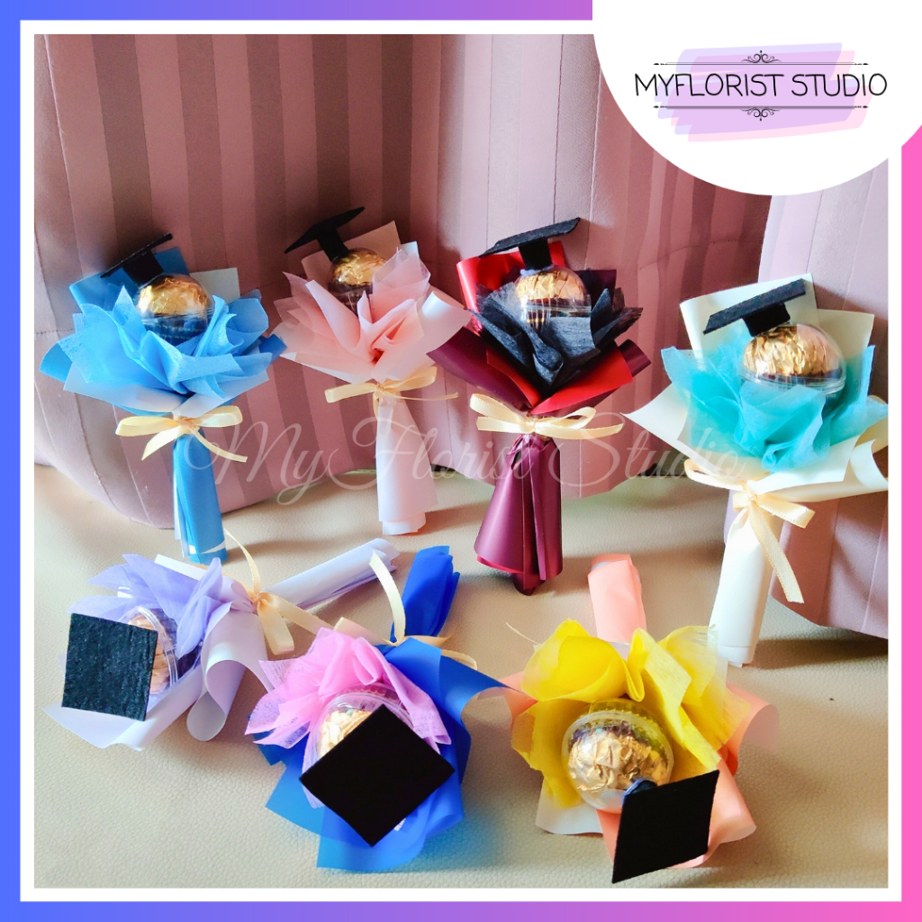 Mini Convo Bouquet Mini Graduation Bouquet Ferrero Bouquet Mini Bouquet ...