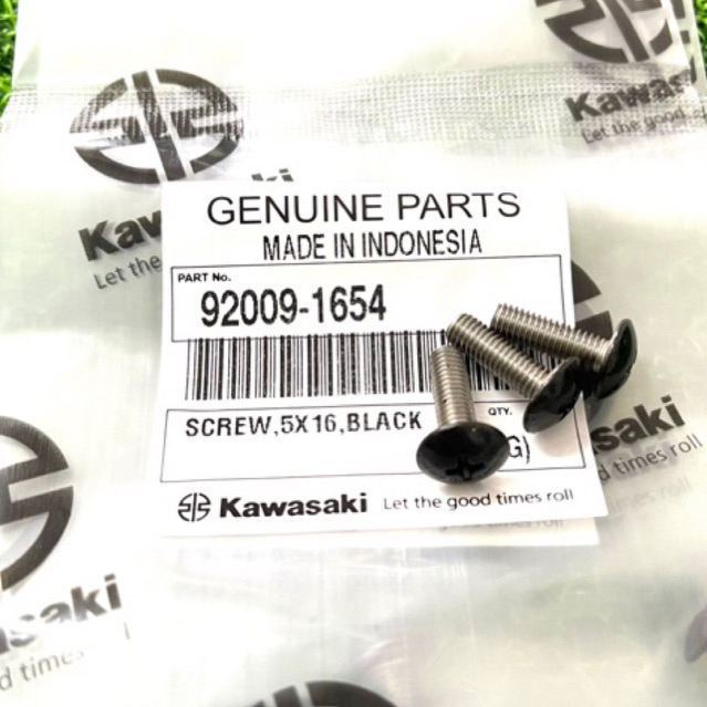 RR150 ZX150 SKRU 5X16 SAIZ KECIL M5 COVERSET KAWASAKI | Shopee Philippines