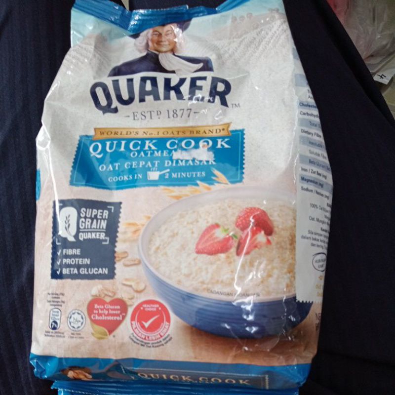QUAKER OATMEAL QUICK COOK | Shopee Philippines