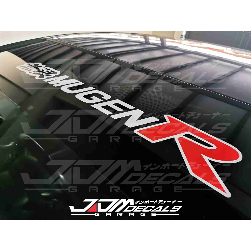 Honda Mugen R Car Windscreen Vinyl Sticker | Shopee Philippines