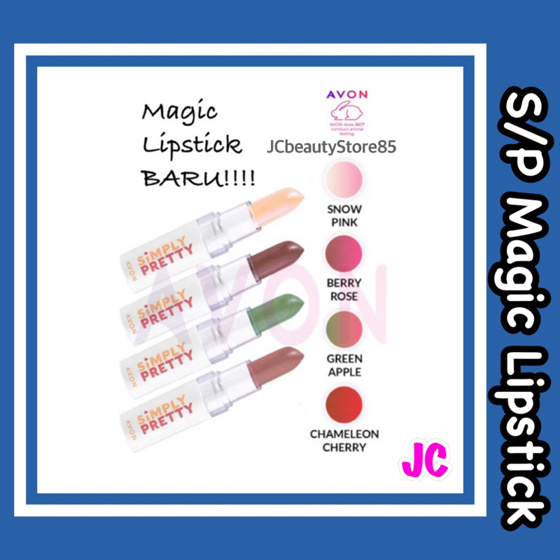 JC SIMPLY PRETTY MAGIC LISPTICK 4g | Shopee Philippines