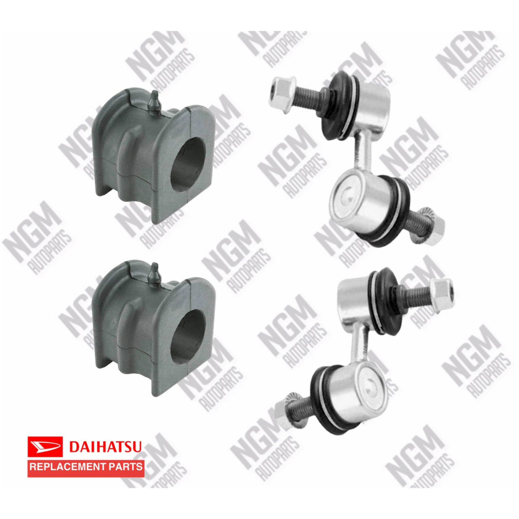 [DAIHATSU] MYVI, MYVI LAGI BEST FRONT STABILIZER LINK & STABILIZER BUSH ...