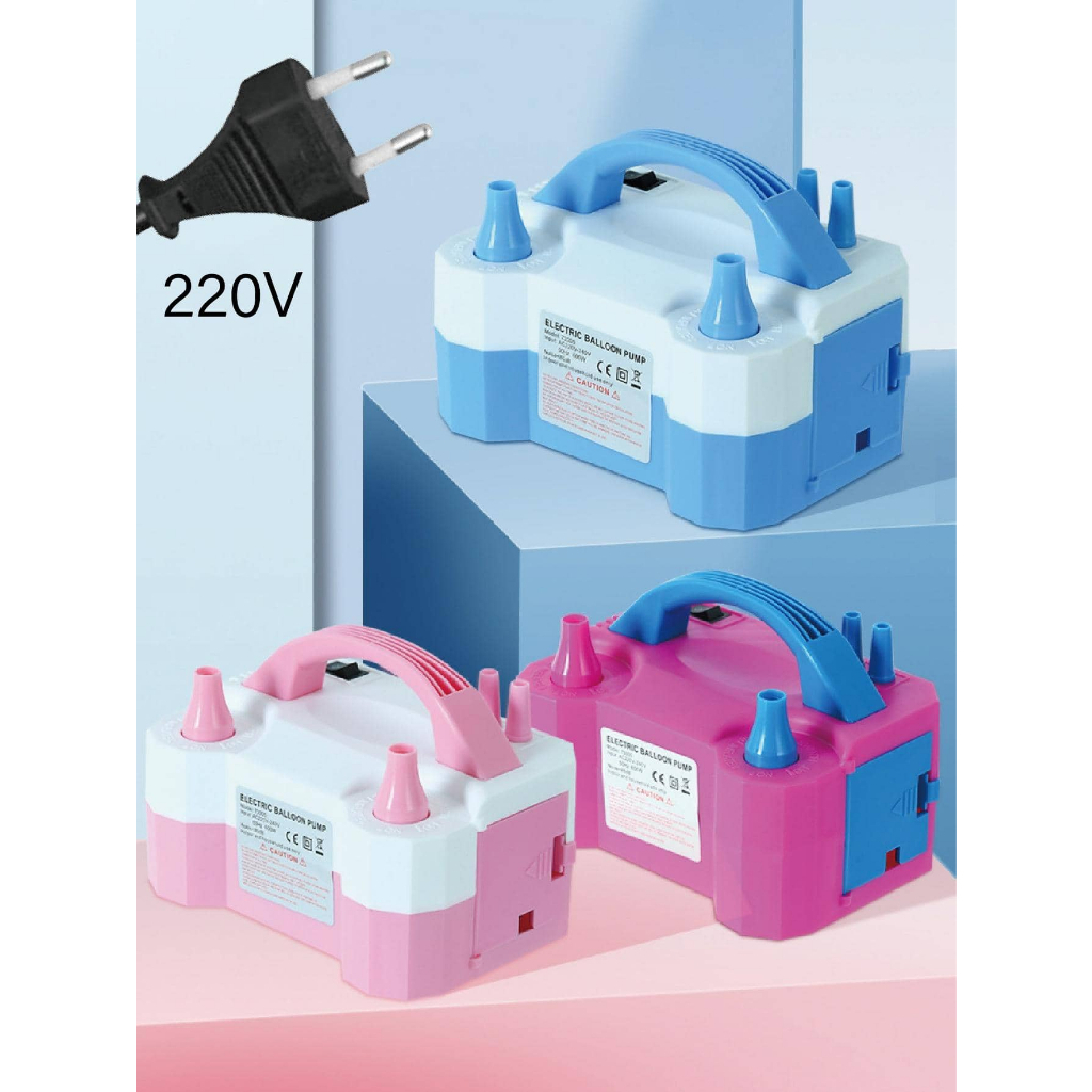 Mesin Pam Belon Angin Elektrik Balloon Blower Air Pump Belon Tiup Party ...