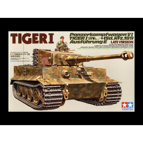 Tamiya German Heavy Tiger I Late Version 1/35 35146 | Shopee Philippines