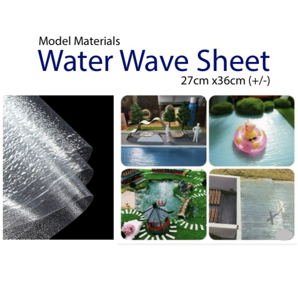 Water Wave Sheet/Water Effect Sheet/ DIY Material River Stream Pool Sea ...