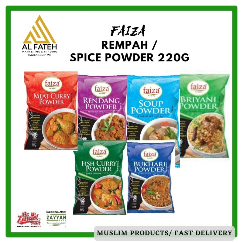 Faiza Cooking Spices 220g | Shopee Philippines