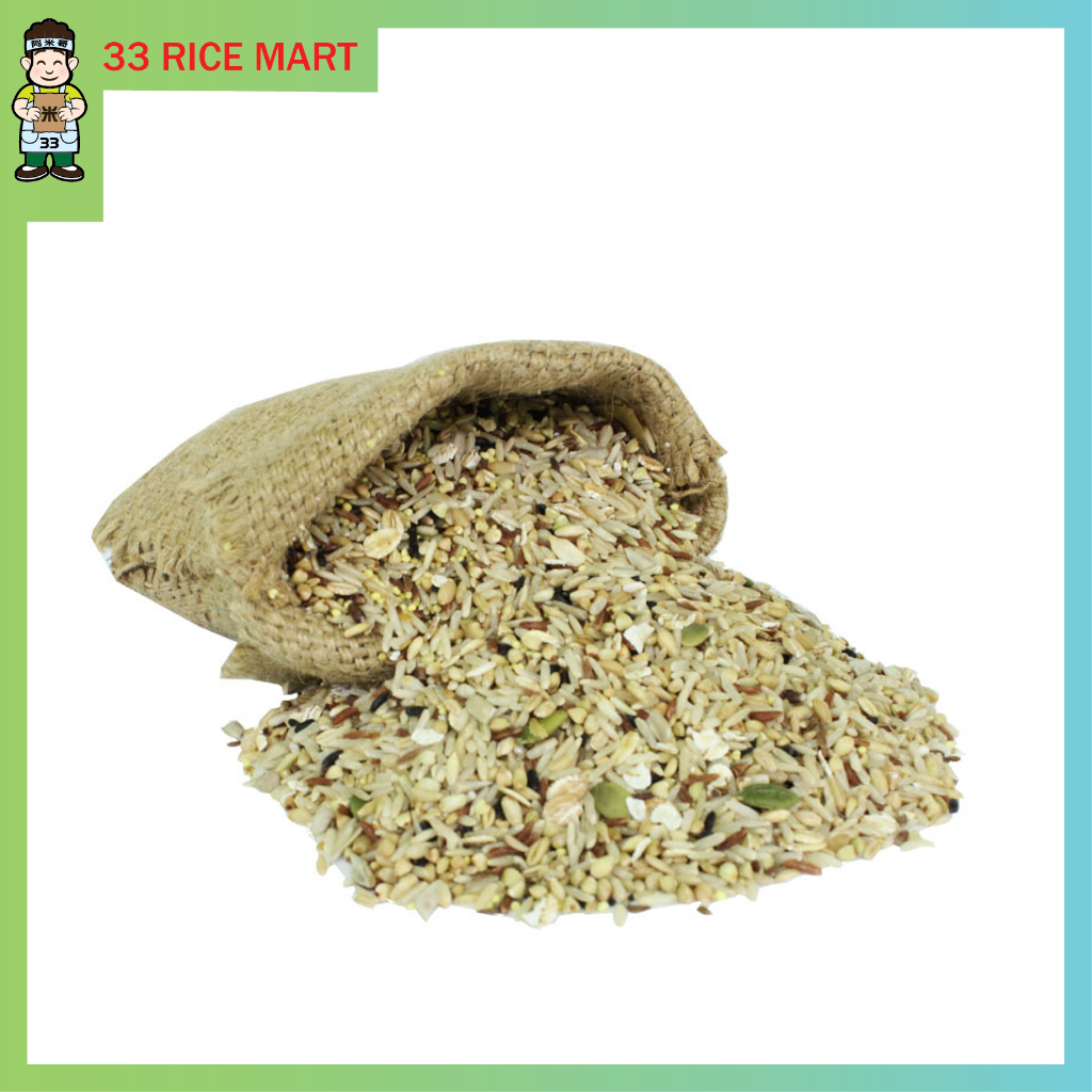 33 Rice Mart 15 Grain Rice (1kg) 高级15谷米 | Shopee Philippines