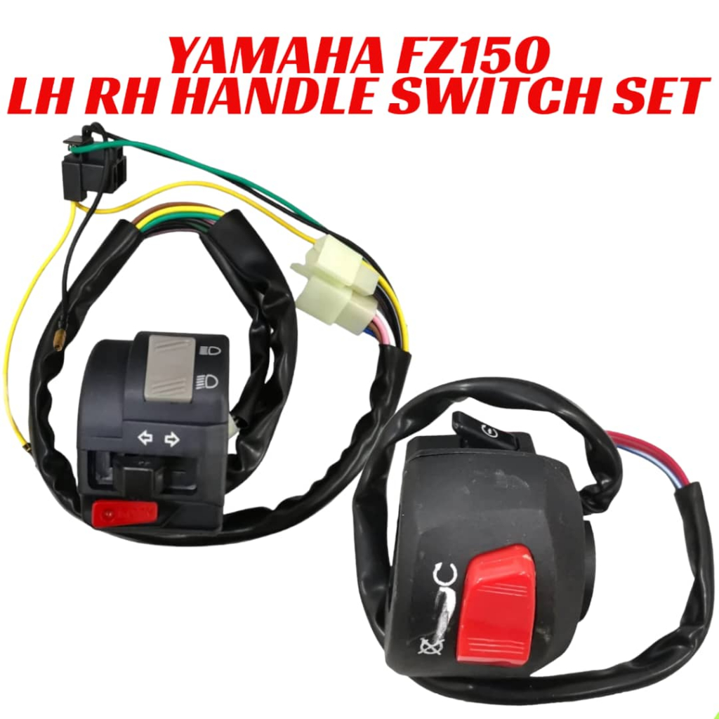 Yamaha FZ150 FZ 150 LH RH Kiri Kanan Handle Switch Assy Suis Suiz Kiri ...