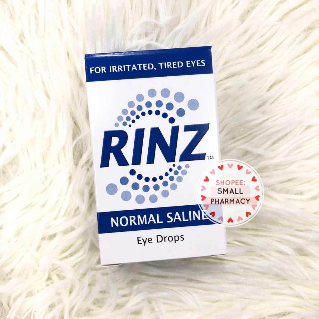 RINZ / Rinz Eye Drops 5ml ( Normal Saline) 002790 | Shopee Philippines