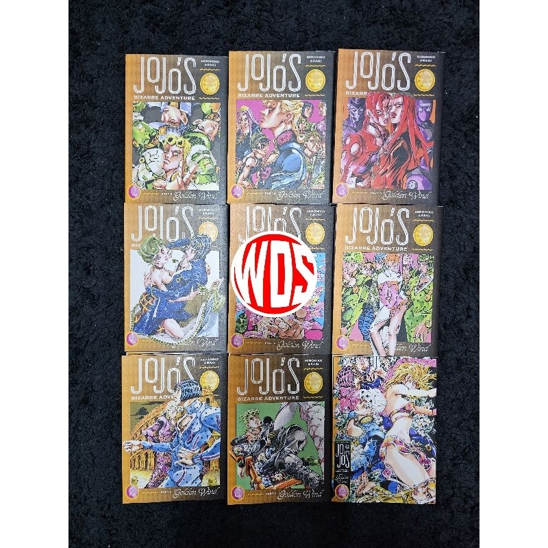 Manga : Jojo's Bizarre Adventure - Part 5 (Golden Wind) volume 1-9 (END ...
