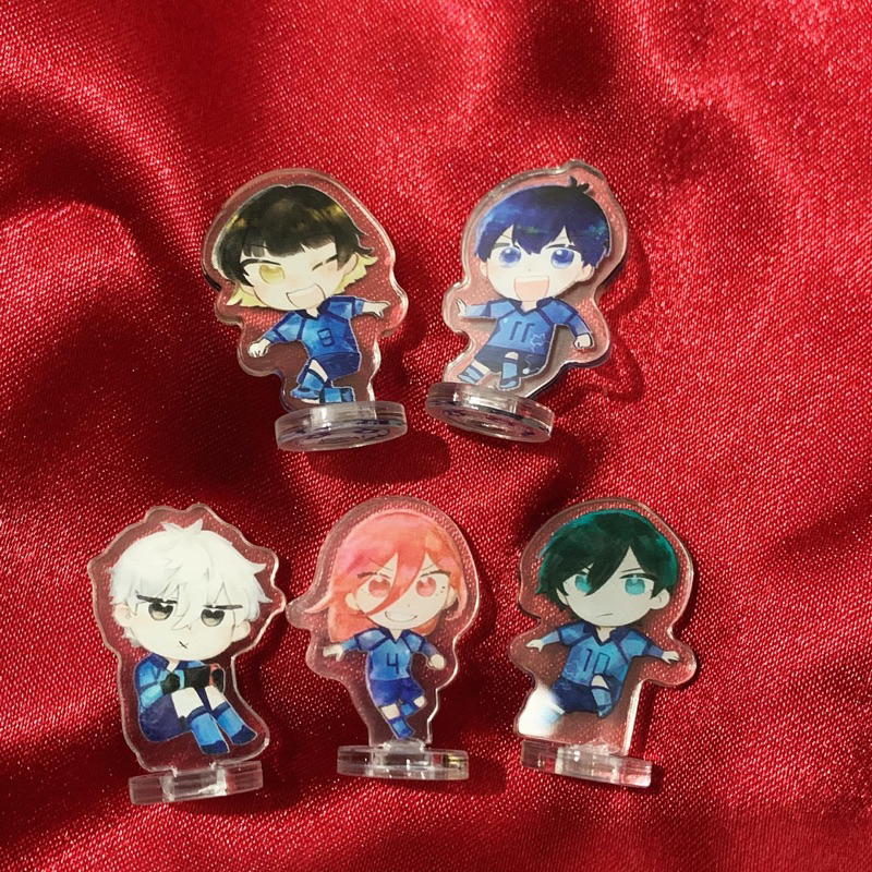 Blue lock mini standees Isagi Rin Bachira Nagi Chigiri | Shopee Philippines