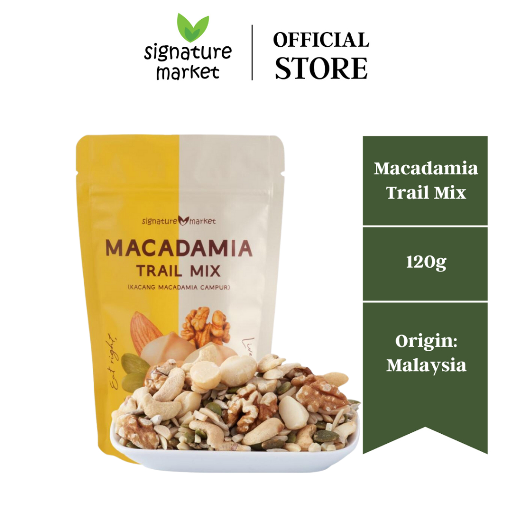 Signature Market Macadamia Trail Mix (120g) | Shopee Philippines