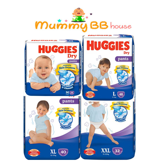 Huggies Dry Pants (M/L/XL/XXL) | Shopee Philippines