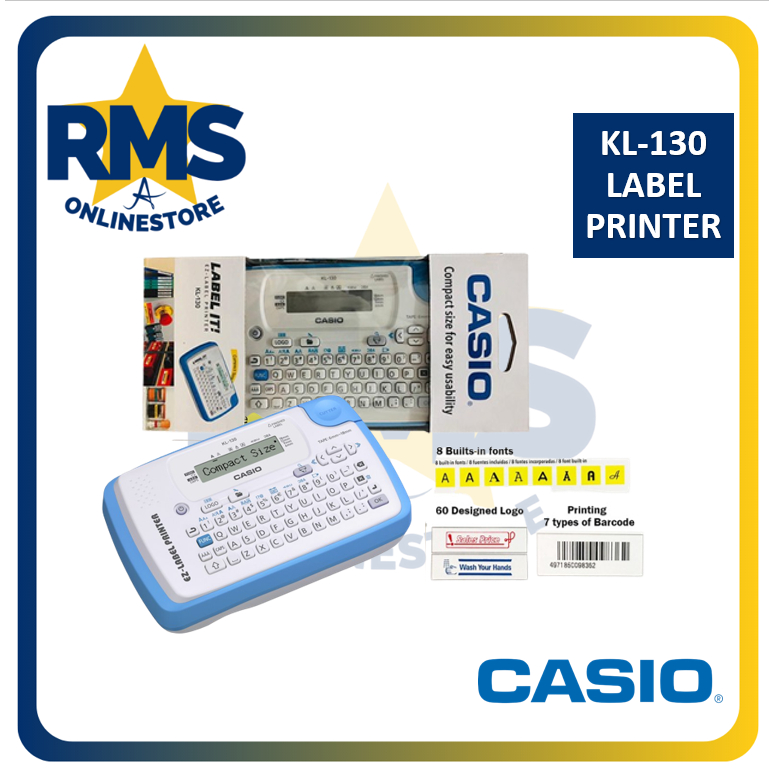 CASIO KL-130 Label Printer | Shopee Philippines