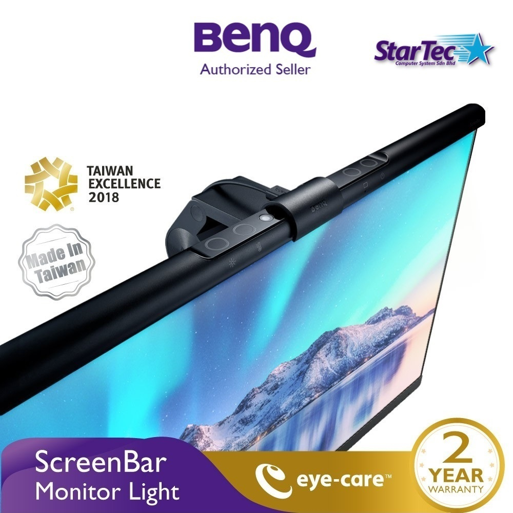 BENQ SCREENBAR E-READING LAMP AR17 (BLACK) | Shopee Philippines