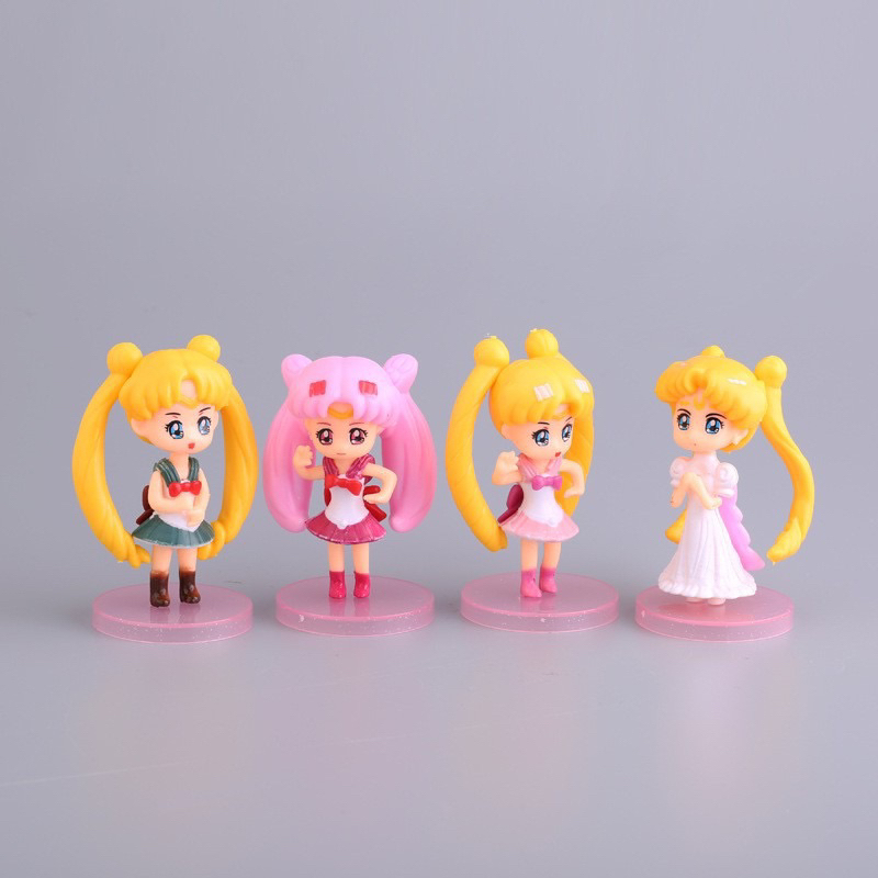 Sailor Moon Model Doll Birthday Cake Decoration Cake Topper 蛋糕装饰 美少女战士 ...