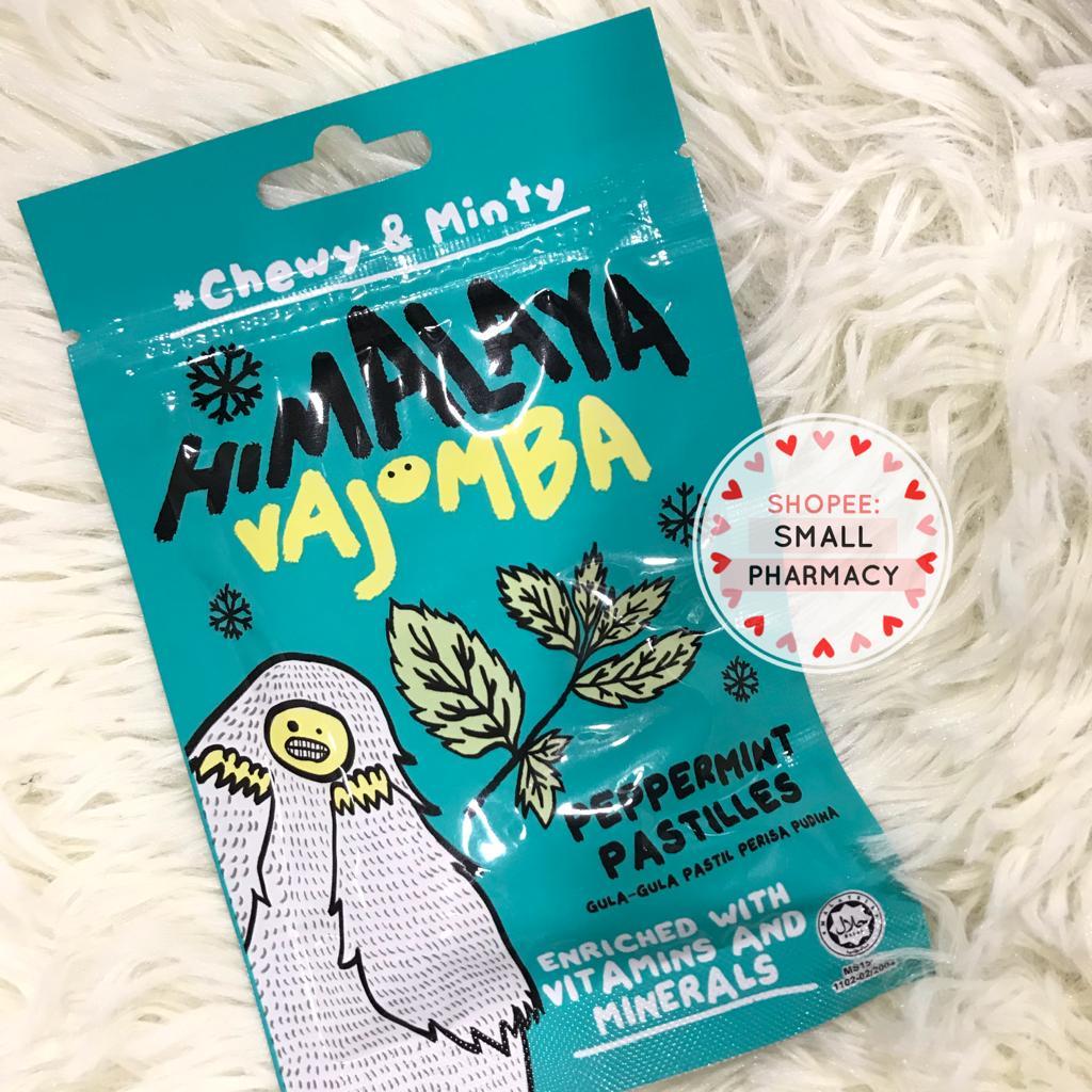 Himalaya Chewy & Minty Vajomba Pastilles 25g - Honey lemon/ Berry ...