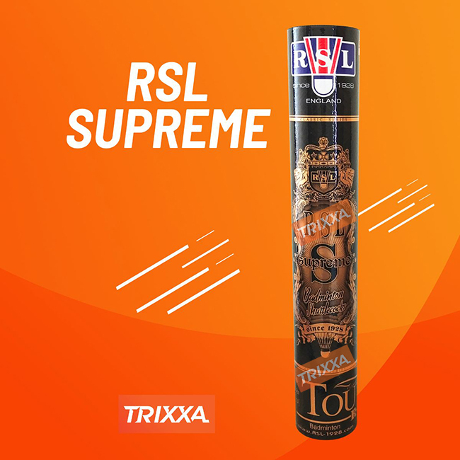 RSL Supreme Badminton Shuttlecock Goose Feather | Shopee Philippines
