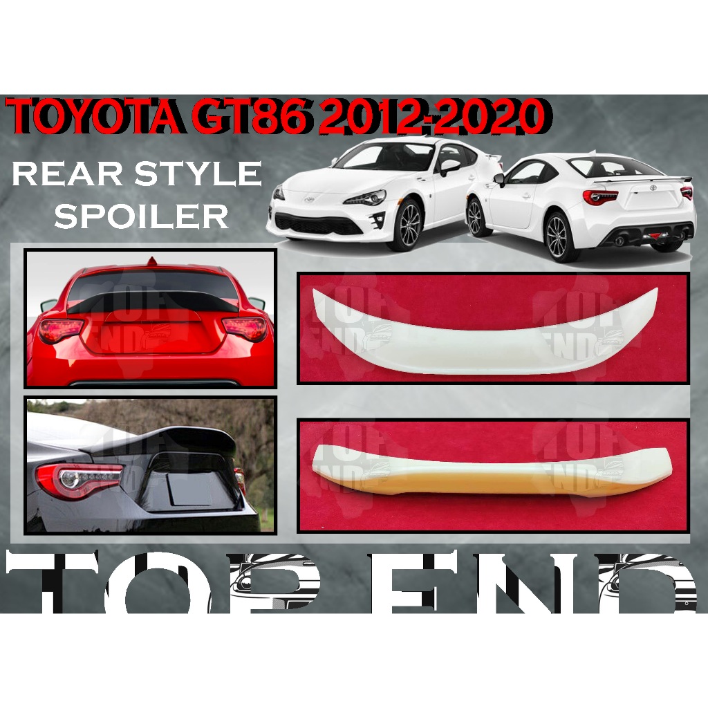 TOYOTA GT86 2012-2020 SUBARU BRZ FRS LS TYPE SPOILER DUCKTAIL REAR ...