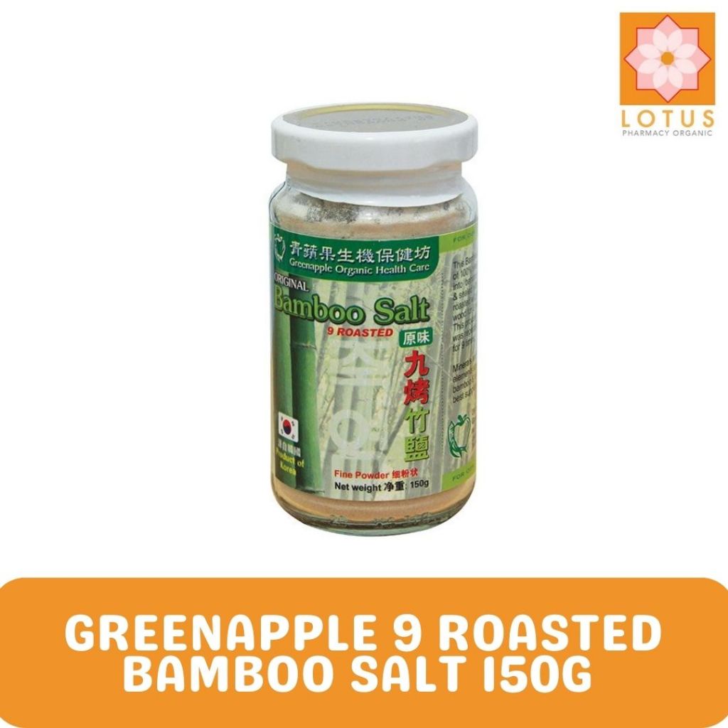 GreenApple 9 Roasted Bamboo Salt 150g | Shopee Philippines