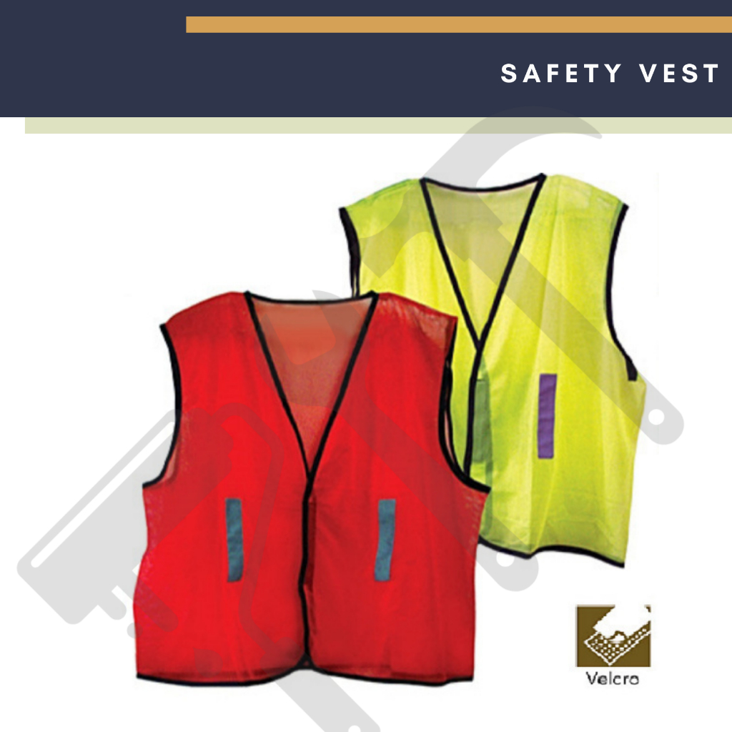 Safety Vest with Mesh/Net Orange Vest Yellow Vest Light Weight ...