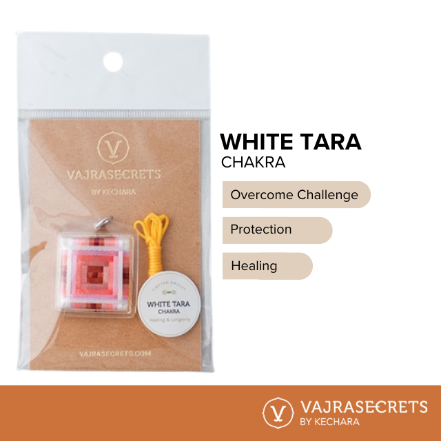 White Tara Chakra Amulet (Longevity) | Shopee Philippines