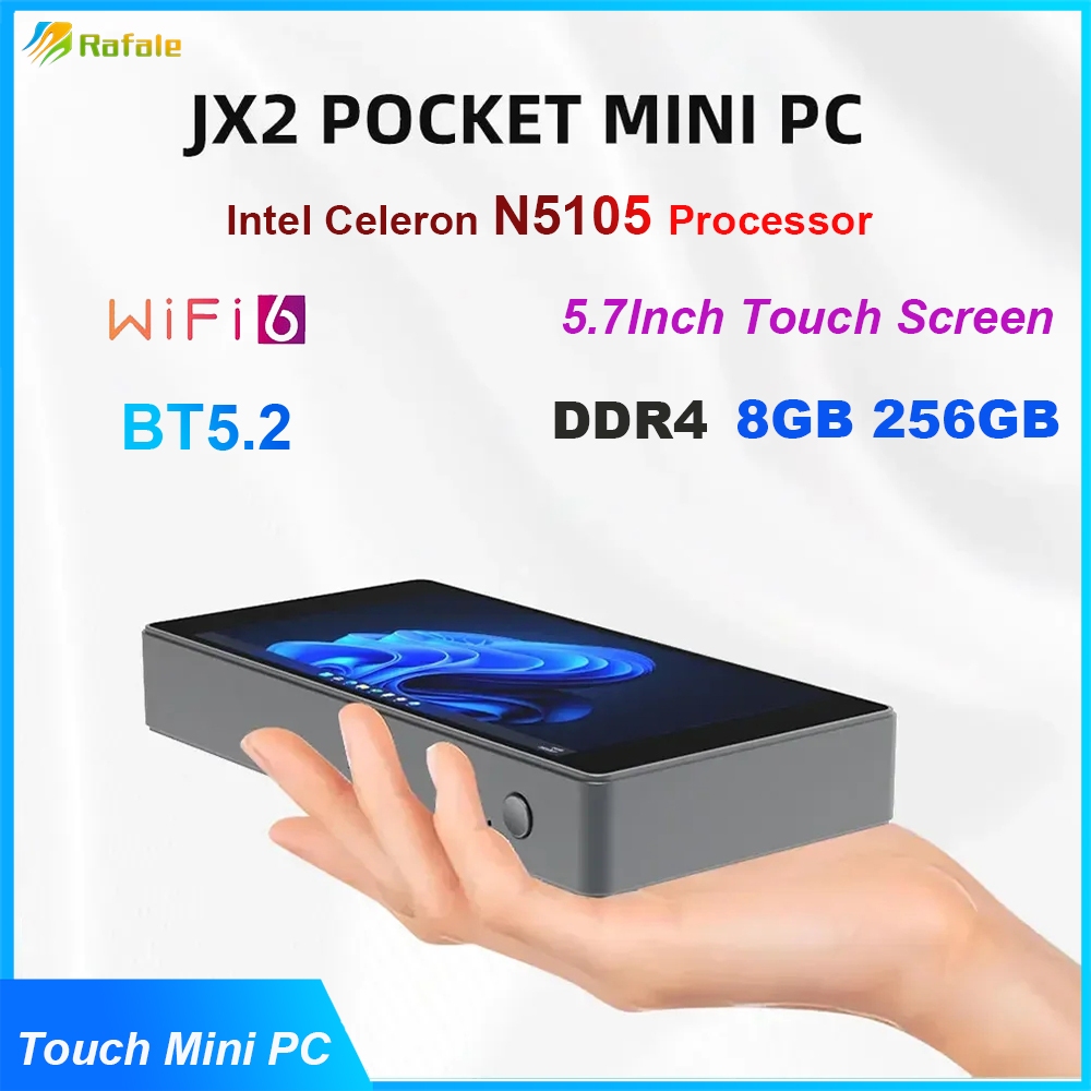 SZBOX JX2 N5105 Pocket MINI PC WINS 11 WIFI6 BT5.2 DDR4 M.2 2280 NVME ...