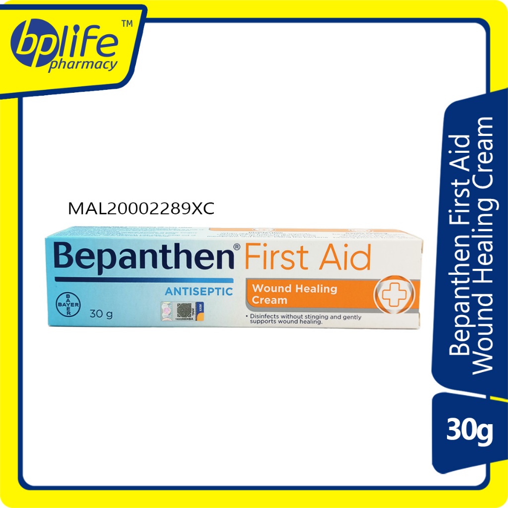 Bepanthen First Aid Antiseptic Wound Healing Cream 30g | Shopee Philippines