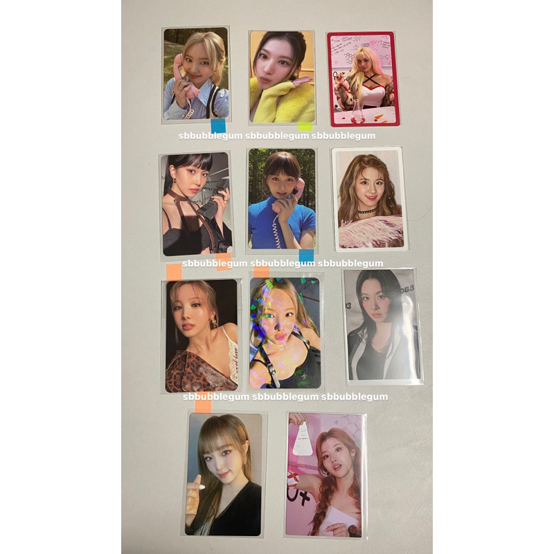 Twice Photocards Between 1&2 Era | Shopee Philippines