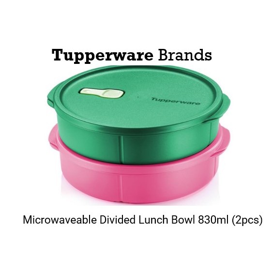 Tupperware Round Click To Go (2) 880ml | Shopee Philippines