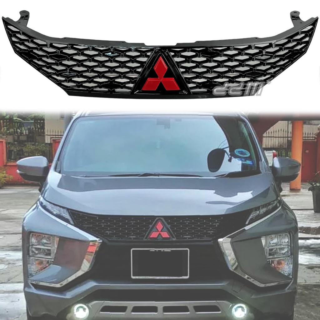 Mitsubishi Xpander 2020 Front Grill Grille Honeycomb Sarung Depan ...