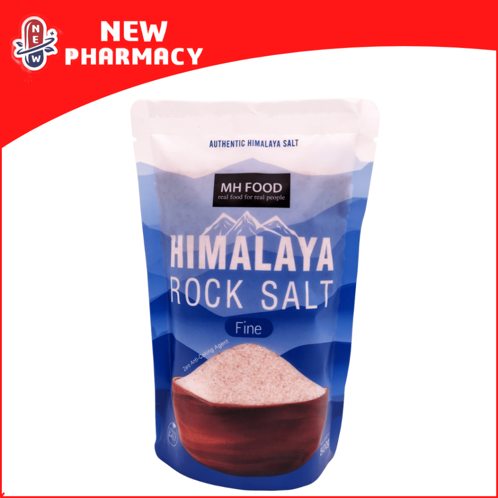 MH Food Himalaya Mineral Iodised Fine Rock Salt 500g | Shopee Philippines