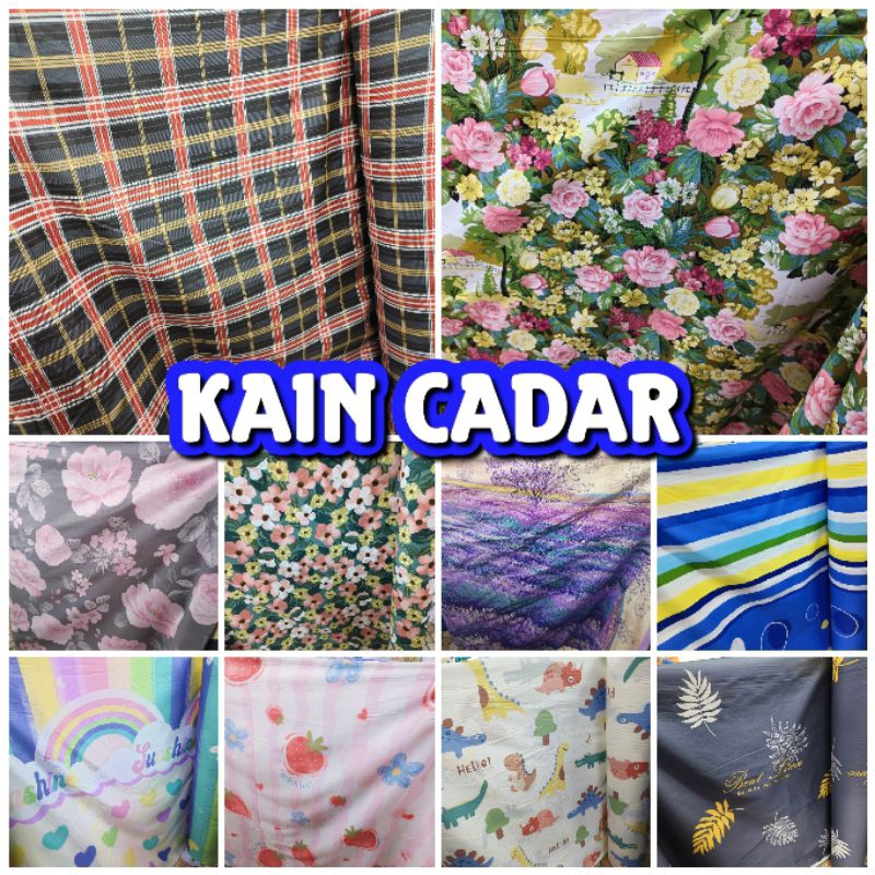 KAIN CADAR COTTON BIDANG 90 ” 100% PURE COTTON ( KAIN SAHAJA ) | Shopee ...