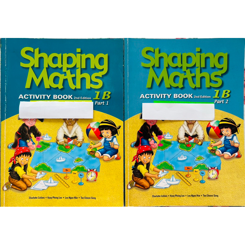 Shaping Maths 1B activity books part 1 & part 2 (2 books 1 set ) (2E ...