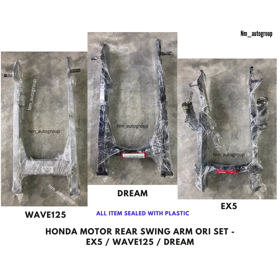 HONDA NEW Tech SS Heavy Motor Swing Arm CNC Complete Rear Set - EX5 ...