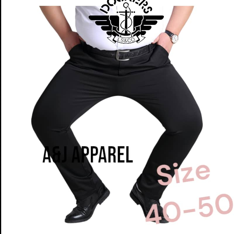 straight cut full pants docker plus size 40-50 | Shopee Philippines