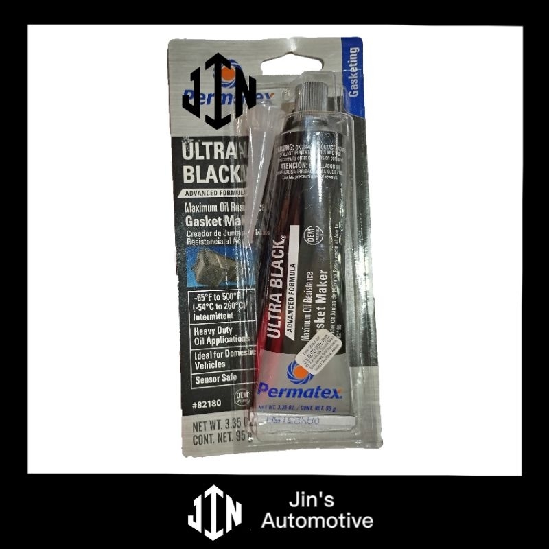 PERMATEX ULTRA BLACK RTV SILICONE GASKET MAKER 3.35 OZ | Shopee Philippines