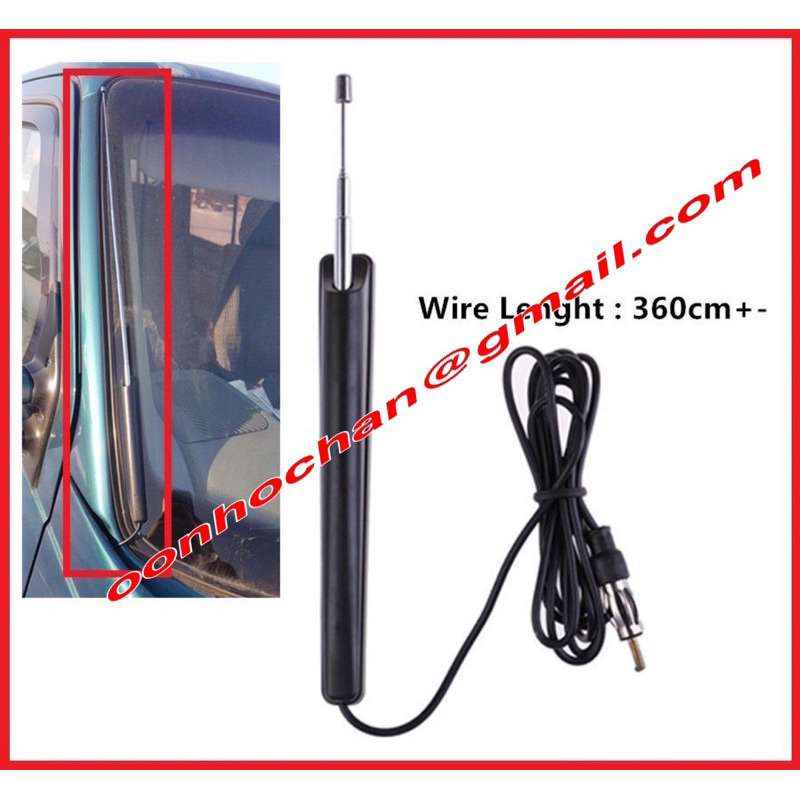 CAR RADIO FM AM PORTABLE INTERNAL CAR AMPLIFIER AERIAL ANTENNA ...